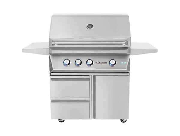 36" Gas Grill Base with Storage Drawers - Encino Fireplace Shop