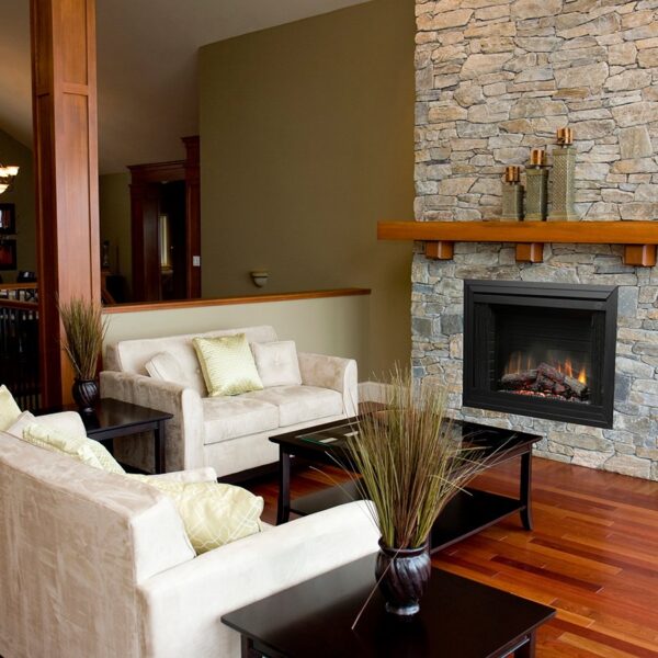 Deluxe Built-In Electric Firebox - Encino Showroom Store - Los Angeles